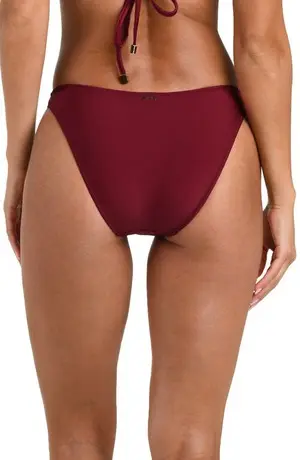 L'Agence Jean Bikini Bottom - Black Cherry