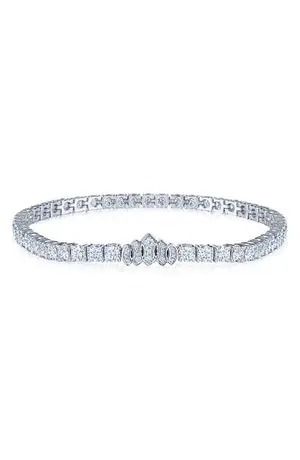 Kwiat Diamond Line Tennis Bracelet - White