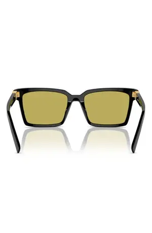 Miu Miu 55mm Rectangular Sunglasses