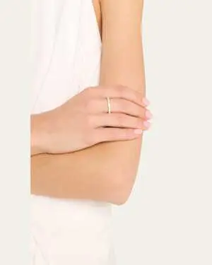Lana Jewelry 14k Yellow Diamond Stack Ring