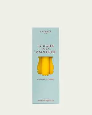 TRUDON Madeleine Yellow Taper Candles, Set Of 6 - One-color