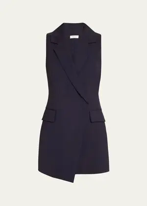 A.L.C. A.L.C. Jocelyn Sleeveless Tailored Mini Dress - Maritime N
