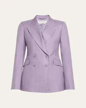 Gabriela Hearst Stephanie Wool-silk-linen Blazer