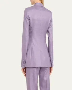 Gabriela Hearst Stephanie Wool-silk-linen Blazer