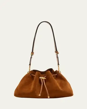 JIMMY CHOO Jimmy Choo The Cinch Shoulder Bag - Tan/light Gold