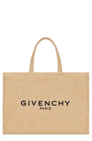 Givenchy Raffia G-tote - 101-natural