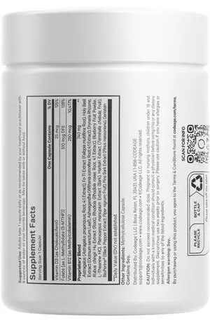 CODEAGE Ultra Life Telomeres Folate 5-mthf