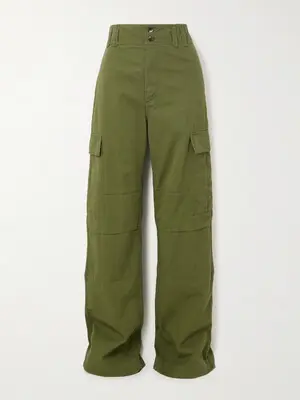 Saint Laurent Cotton-twill Cargo Pants