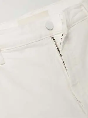 MOTHER The Stud Finder Sneak High-rise Straight-leg Jeans