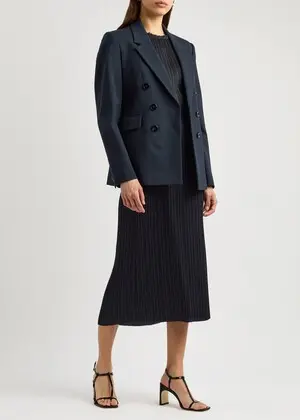 Dorothee Schumacher Stretch-jersey Blazer - Navy