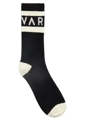 Varley Spencer Logo Terry Socks - Black