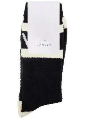 Varley Spencer Logo Terry Socks - Black