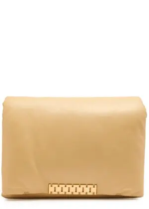Victoria Beckham Puffy Jumbo Chain Leather Shoulder Bag