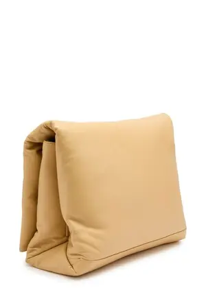 Victoria Beckham Puffy Jumbo Chain Leather Shoulder Bag