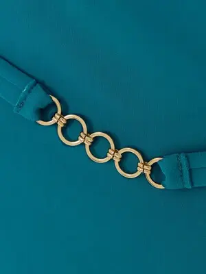LIDO Sessantacinque Chain-embellished Halterneck Bikini