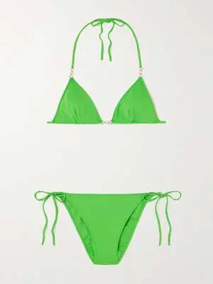 LIDO Sessantaquattro Chain-embellished Bikini
