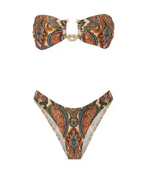 Zimmermann Ottie Embellished Bikini