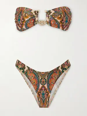 Zimmermann Ottie Embellished Bikini