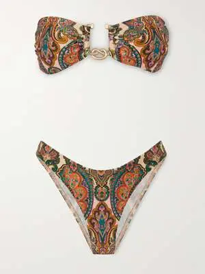 Zimmermann Ottie Embellished Bikini