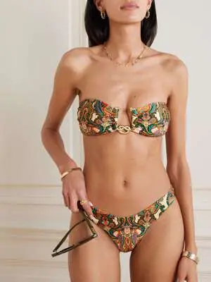Zimmermann Ottie Embellished Bikini