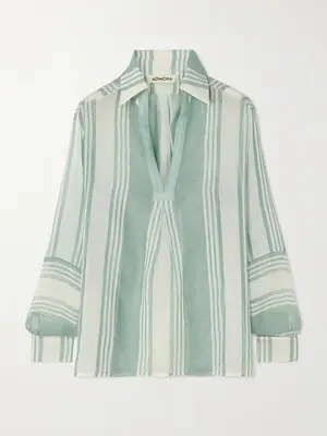 ADMONA Zaid Striped Gauze Shirt