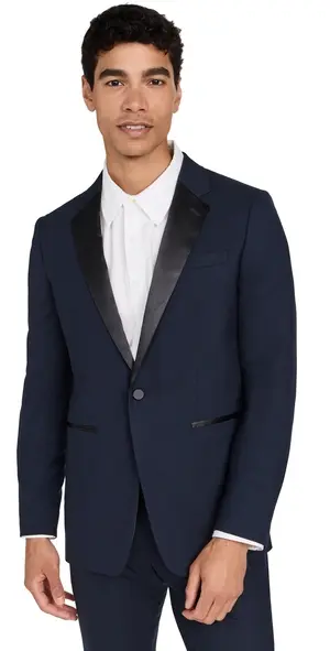 Theory Single Breasted Tuxedos For Men