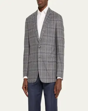 Giorgio Armani Soft Plaid Sport Coat