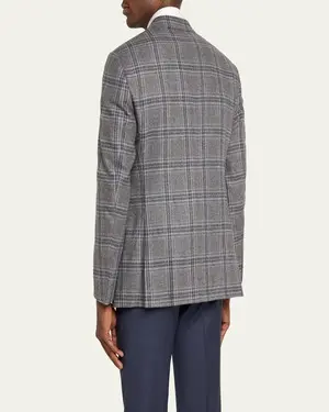 Giorgio Armani Soft Plaid Sport Coat
