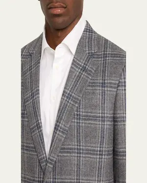 Giorgio Armani Soft Plaid Sport Coat