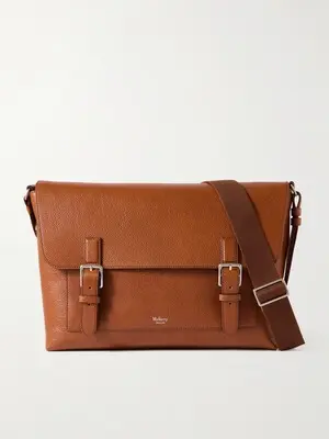 Mulberry Chiltern Full-grain Leather Messenger Bag - Brown
