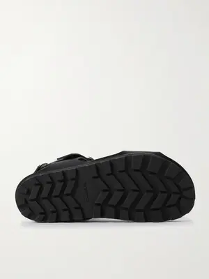 JIL SANDER Buckled Leather Sandals