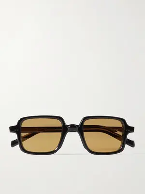 CUTLER AND GROSS Rectangle-frame Sunglasses - Black