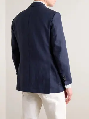 DRAKE'S Linen Blazer