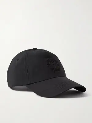 Frescobol Carioca Logo-appliquéd Baseball Cap - Black