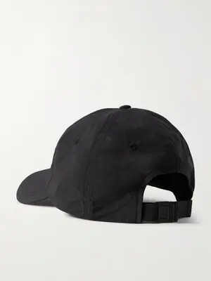 Frescobol Carioca Logo-appliquéd Baseball Cap - Black