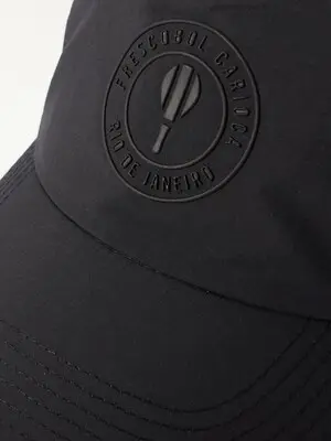 Frescobol Carioca Logo-appliquéd Baseball Cap - Black