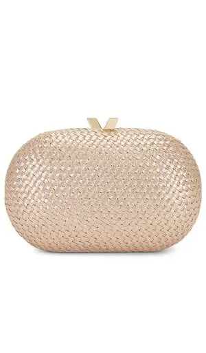 OLGA BERG Lucia Oval Clutch