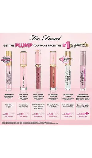 TOO FACED Lip Injection Maximum Plump Extra Strength Lip Plumper - Yummy Bear