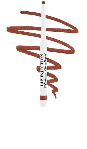 TOO FACED Too Faced Lip Injection Extreme Lip Shaper In Chocolate Nude. Chocolate Nude