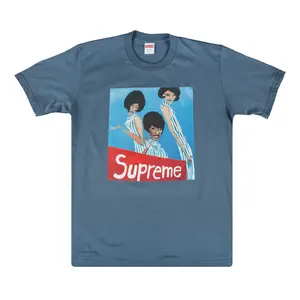 Supreme Group T-shirt 'slate - Blue