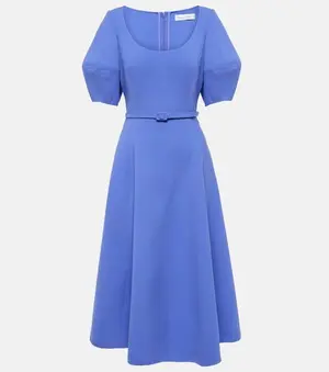 Oscar De La Renta Puff Sleeve Day Dresses