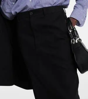 Wardrobe.NYC Cotton Maxi Skirt - Black