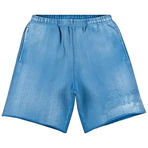 Supreme Brush Stroke Sweatshort - Blue