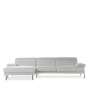 GIUSEPPE NICOLETTI 2 Piece Esposta Sectional Bull 359 Visone