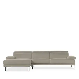 GIUSEPPE NICOLETTI 2 Piece Esposta Sectional - Bull Fango