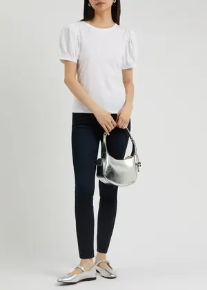 Paige Puff Sleeve Cotton T-shirt