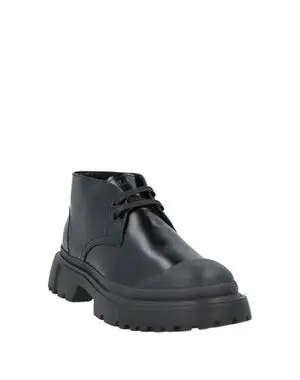 Hogan Leather Ankle Boots