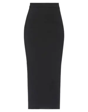 Alexander Mcqueen Black Wash Skirts