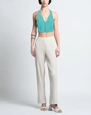 Pinko Crepe Crop Top - Blue