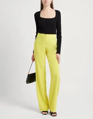 Pinko Flared Cady Pants - Yellow